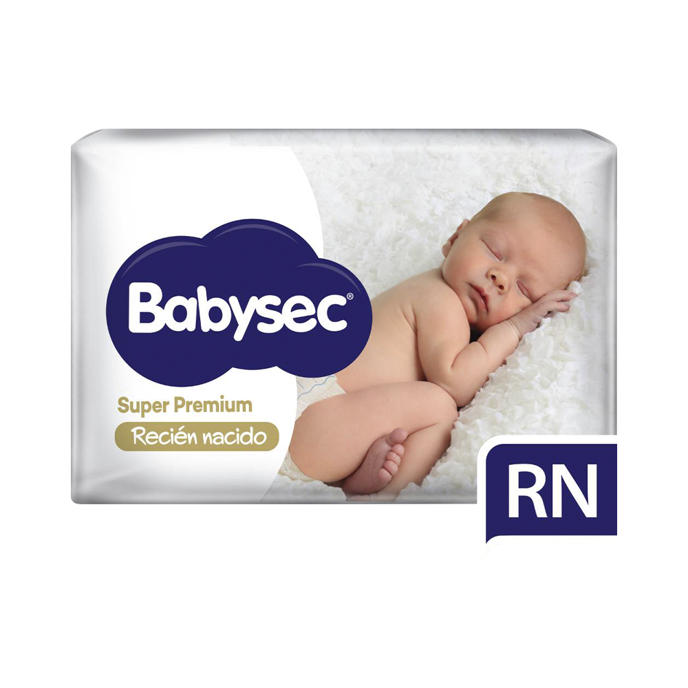 Estar Bien: Tienda | Babysec pañal para bebé súper premium talla RN