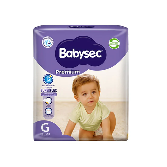 Babysec Pañal Bebé Premium Talla G Practipack | Cuidafarma