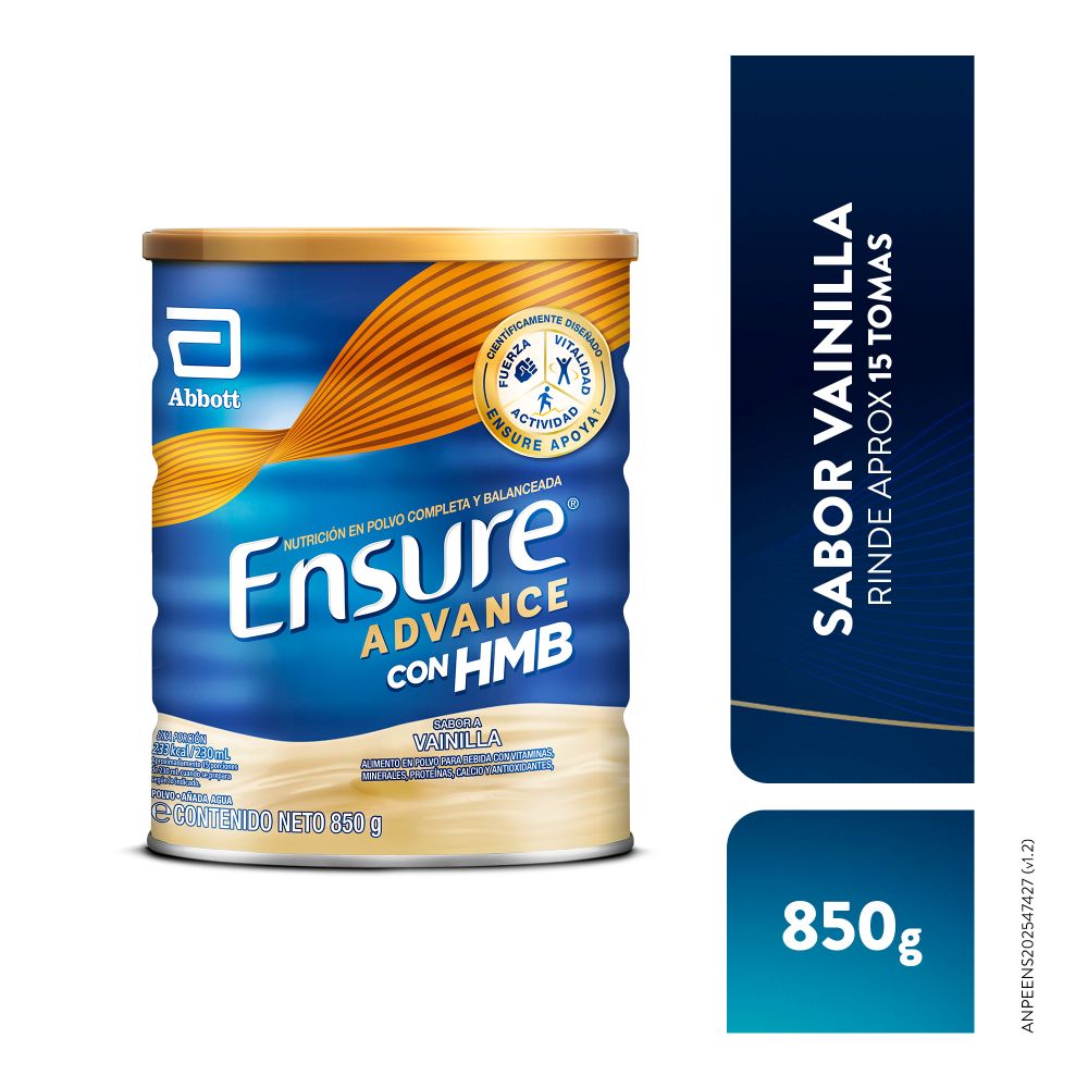 Ensure Advance Suplemento Nutricional Sabor Vainilla | Cuidafarma