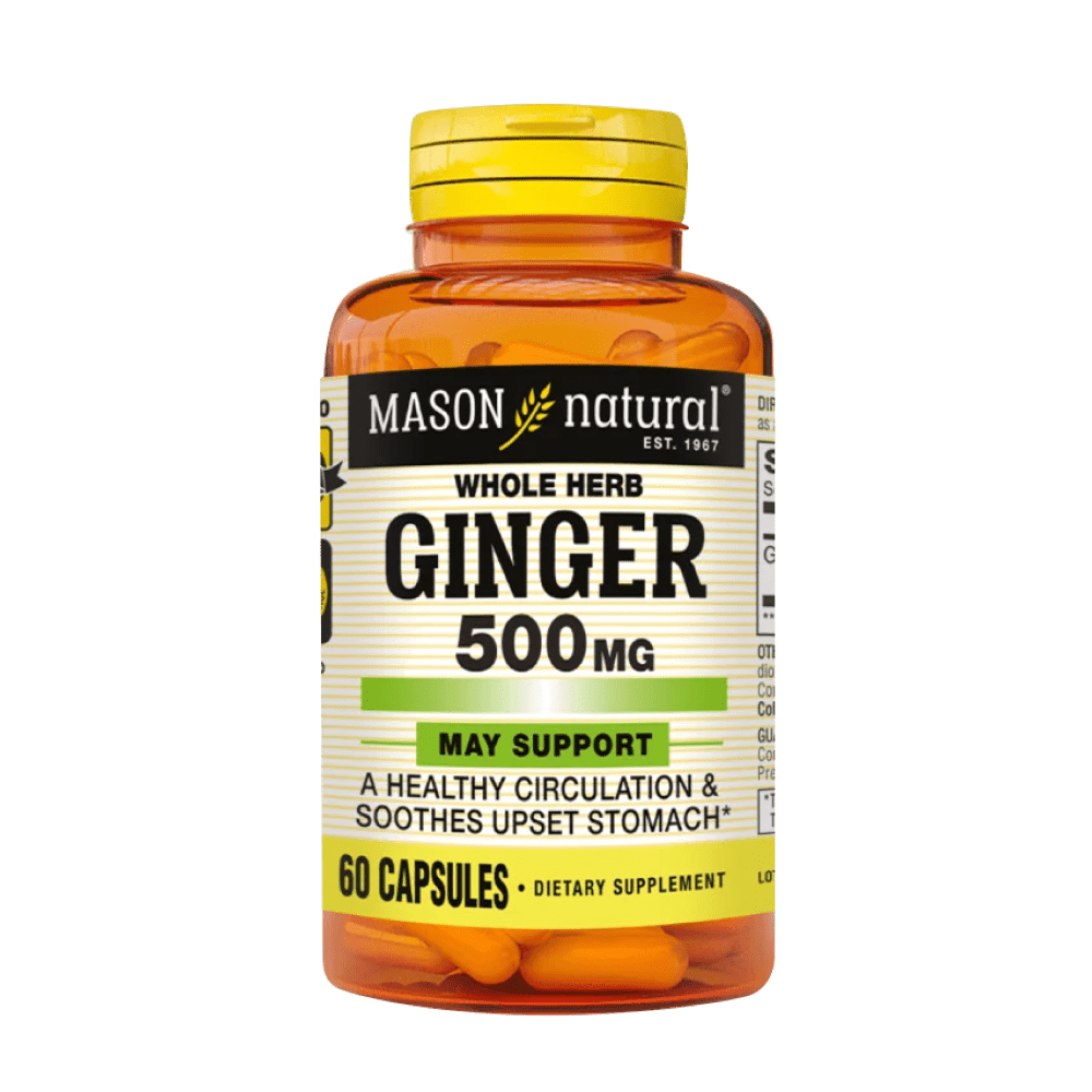 Ginger 500mg Mason Cápsula | Cuidafarma